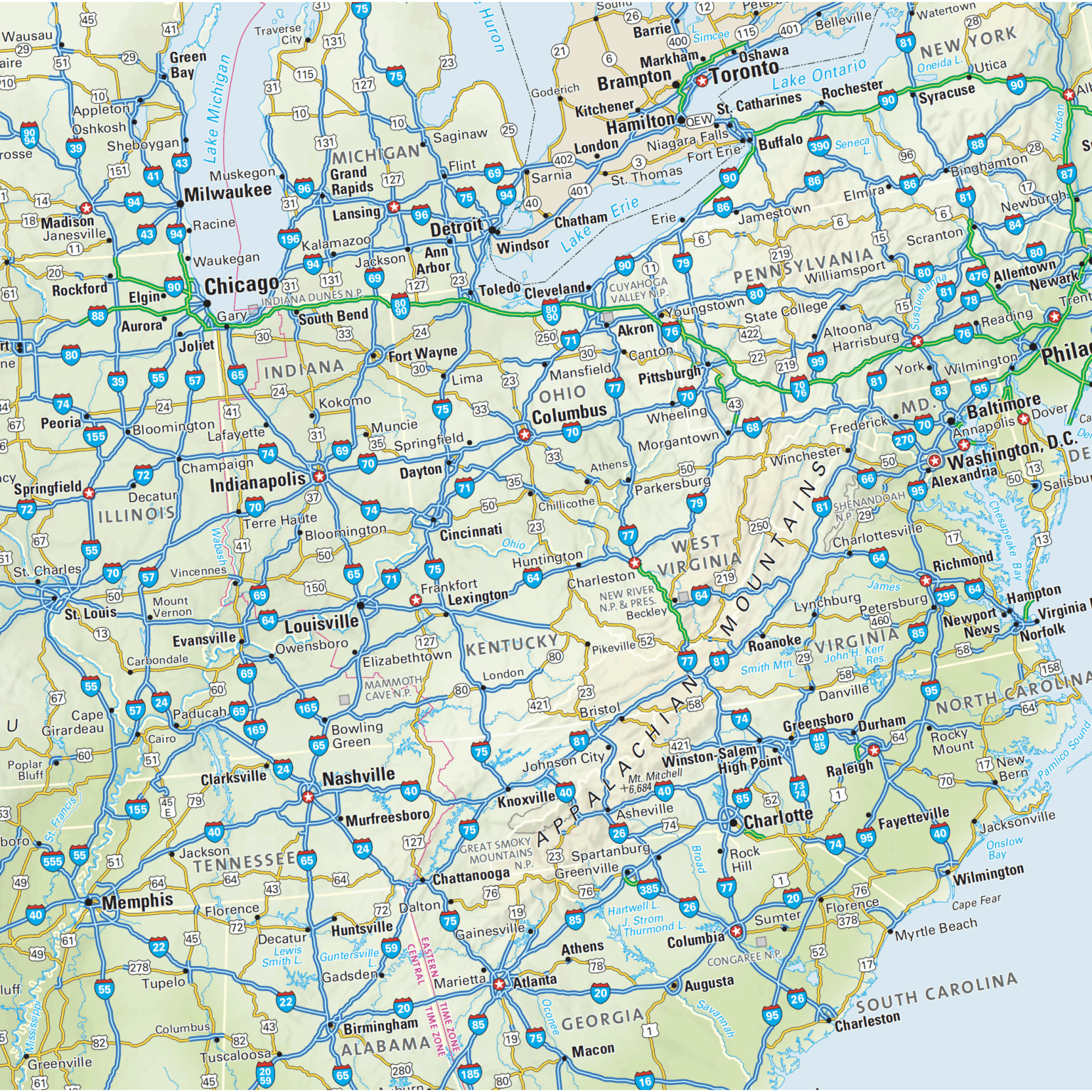 Us Time Zone Map Printable - Printable Map Free